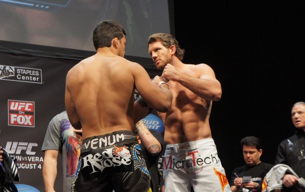 Shogun e Lyoto são mais aplaudidos do que rivais americanos na pesagem ...