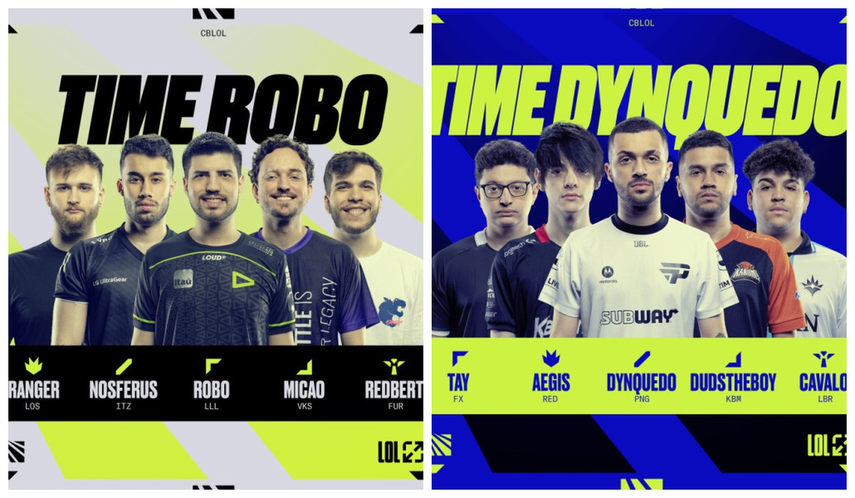 LoL: pré-temporada terá "Time Robo" contra "Time Dynquedo" | lol | ge