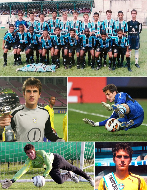 No banco, mas em alta com torcida, Grohe completa 13 anos de Grêmio ...