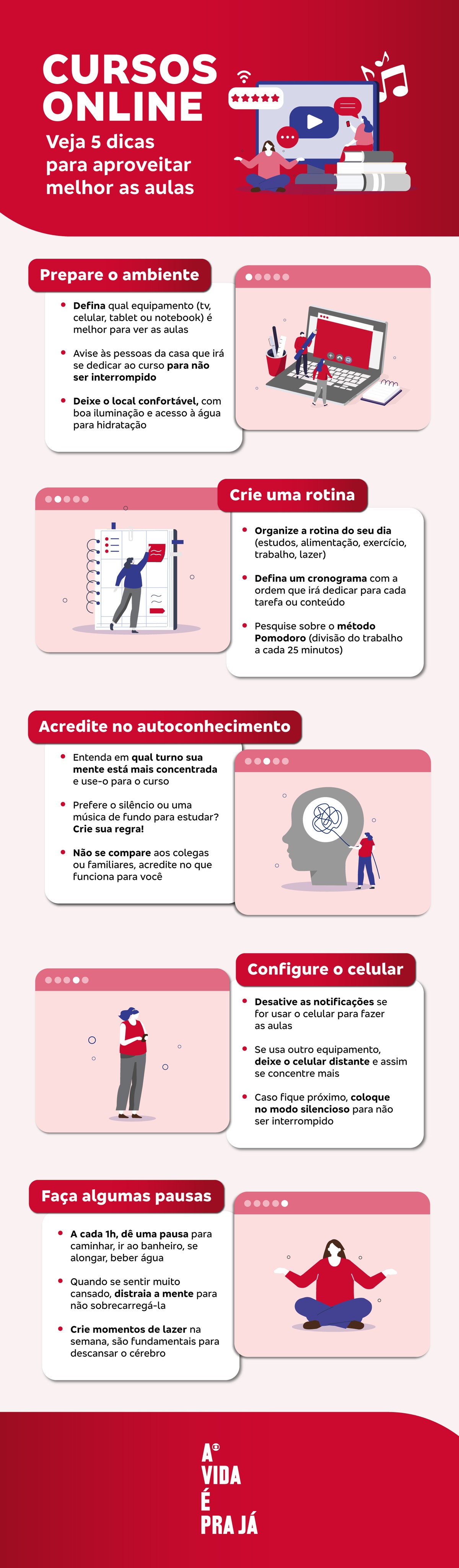 Cinco dicas para aproveitar melhor os cursos online | A Vida É Pra Já | G1