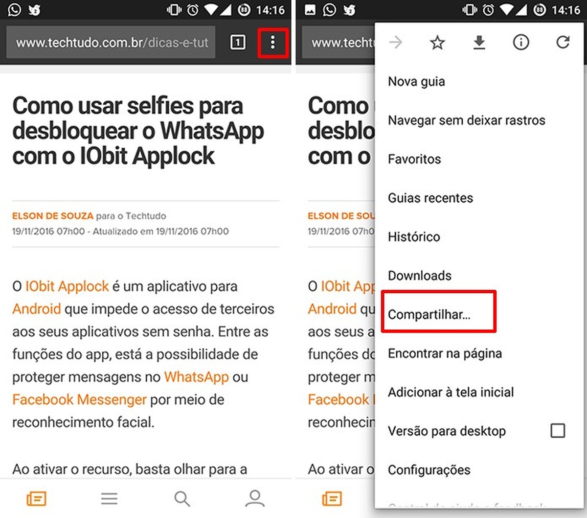 Como salvar um site como PDF no celular com Android | Dicas e Tutoriais ...
