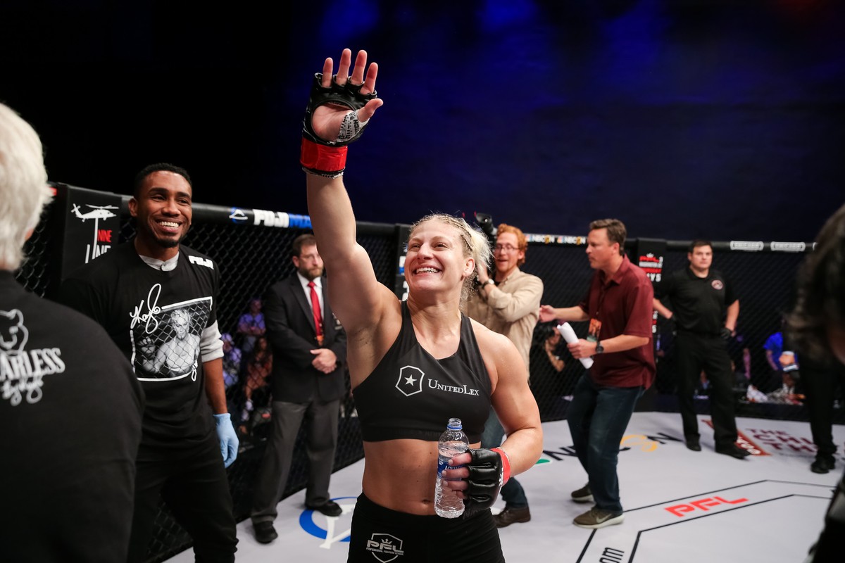 Kayla Harrison convida Cris Cyborg para o PFL e provoca: "Vou batê-la ...
