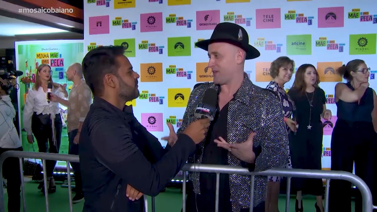 Atores Paulo Gustavo, Rodrigo Pandolfo e Mariana Xavier contam ...