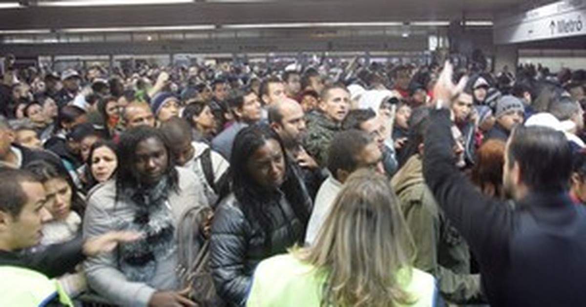 G1 - Metrô tem recorde com 4,1 milhões de passageiros em um único dia ...
