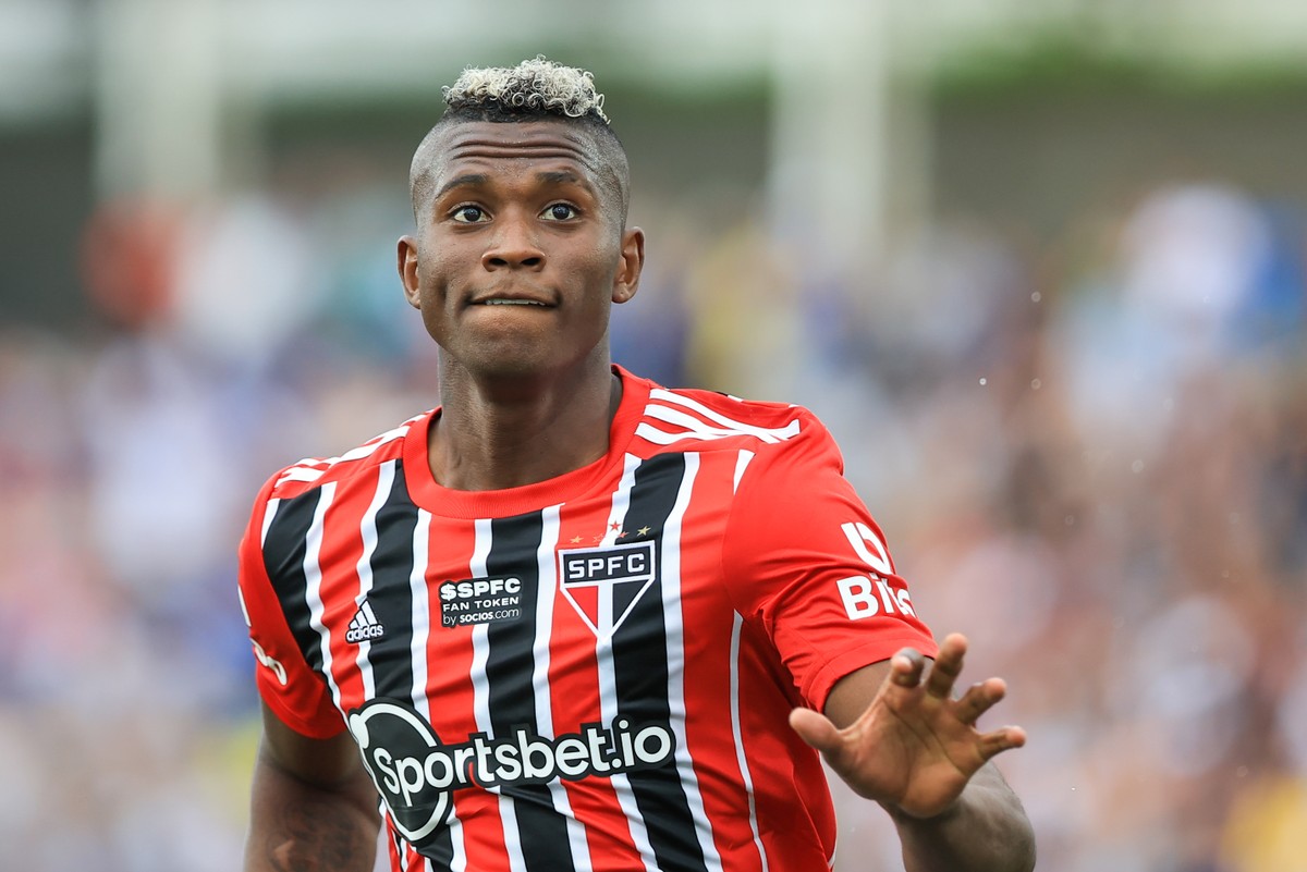 Orejuela ganha sobrevida no São Paulo após atuação contra o Santo André ...