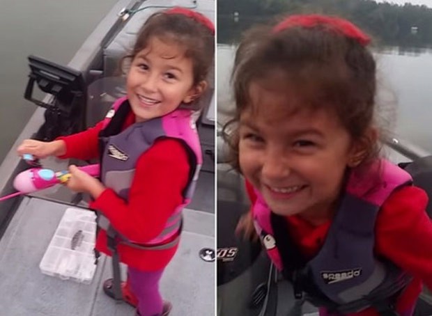G1 - Menina fisga peixão com vara de pescar da Barbie - notícias em ...
