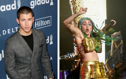 Nick Jonas revela que seu primeiro beijo foi com Miley Cyrus - com ... Nick Jonas revela que seu primeiro beijo foi com Miley Cyrus - com ...