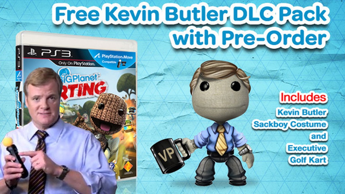 Kevin Butler será bônus de pré-venda de LittleBigPlanet Karting ...