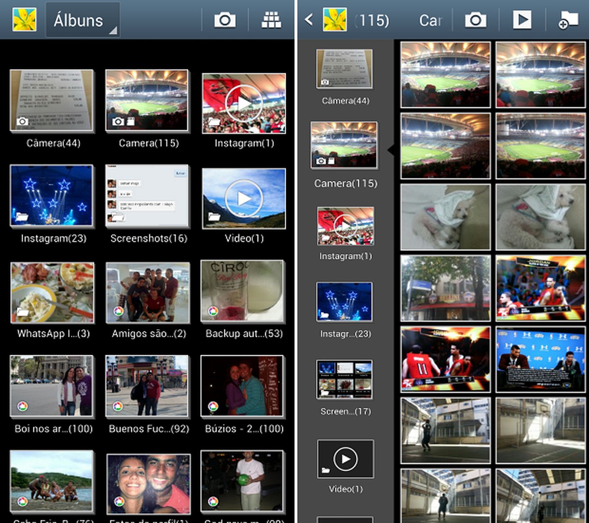 Aprenda a compartilhar as fotos da galeria de imagens do seu Android ...