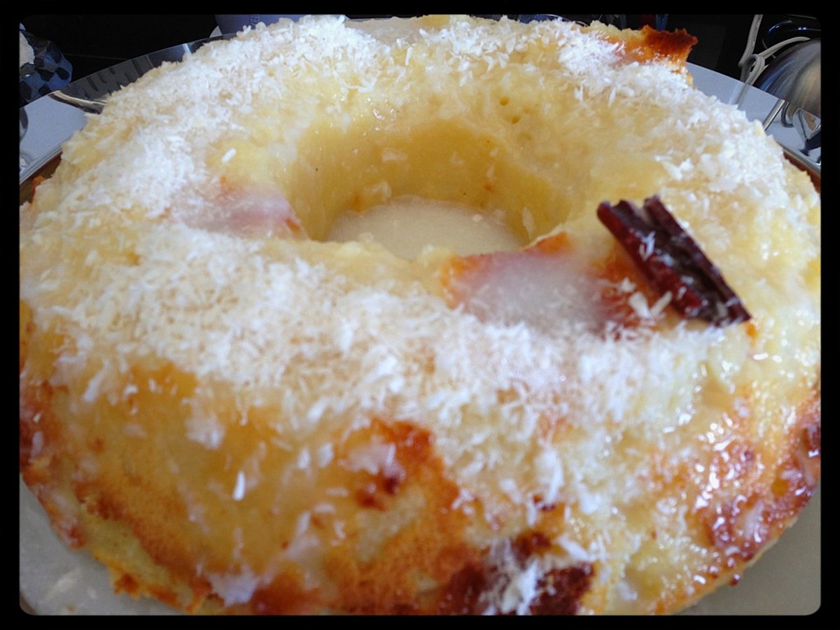 Bolo Pudim de Côco | Bolos | Receitas