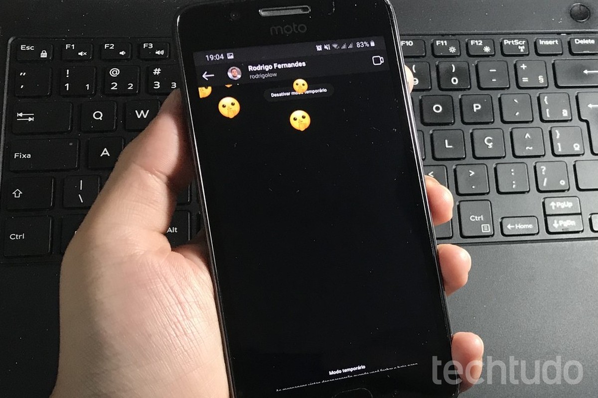 Como tirar o modo temporário no Instagram | Apps | TechTudo