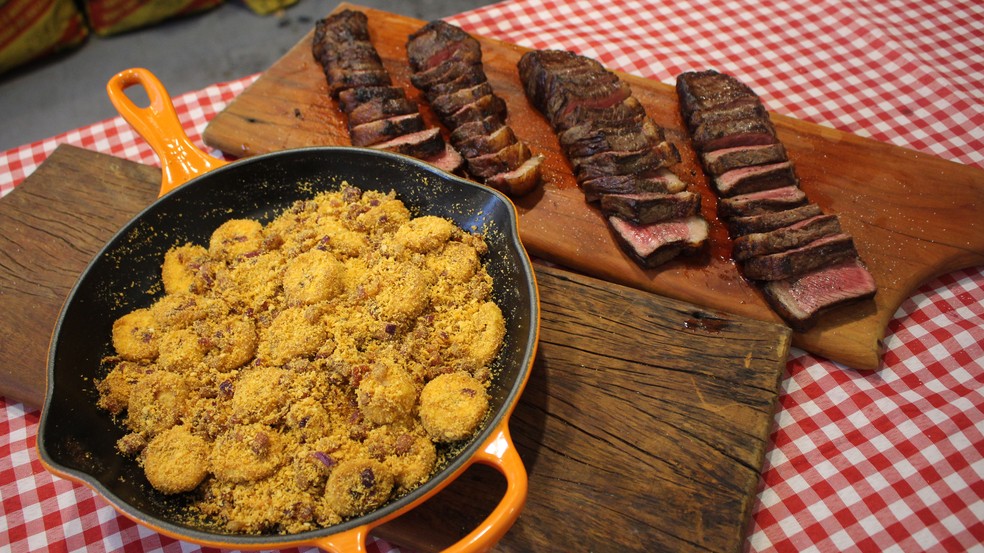 Aprenda a fazer uma picanha 'perfeita' com farofa de banana da terra ...