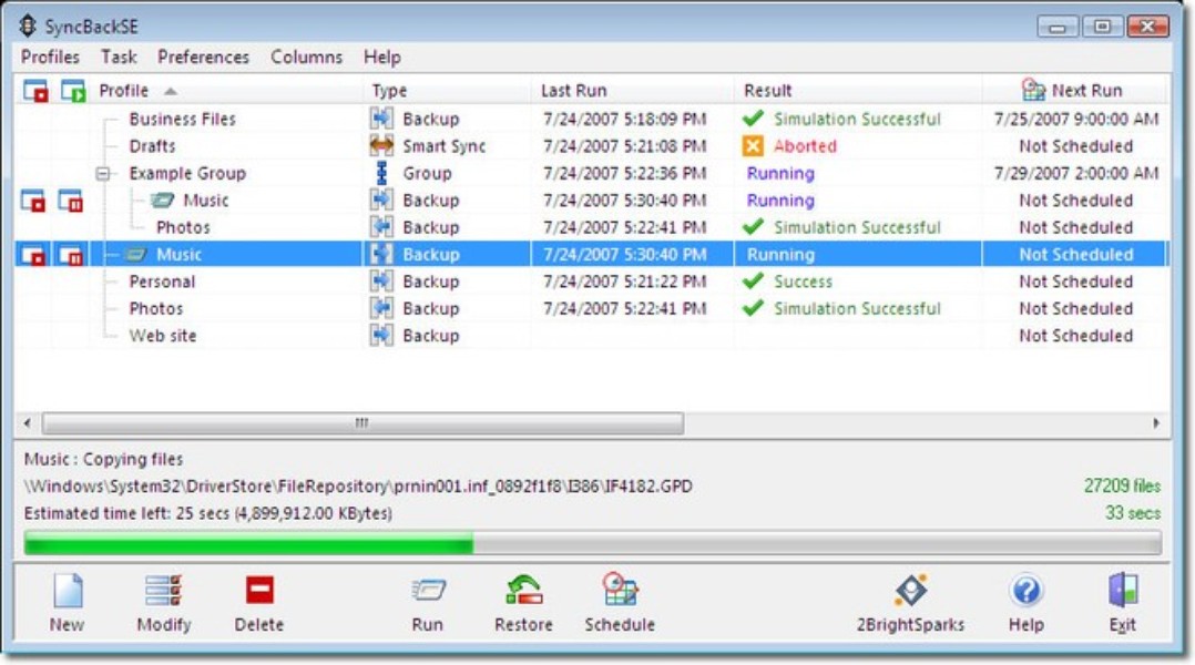 SyncBack | Download | TechTudo