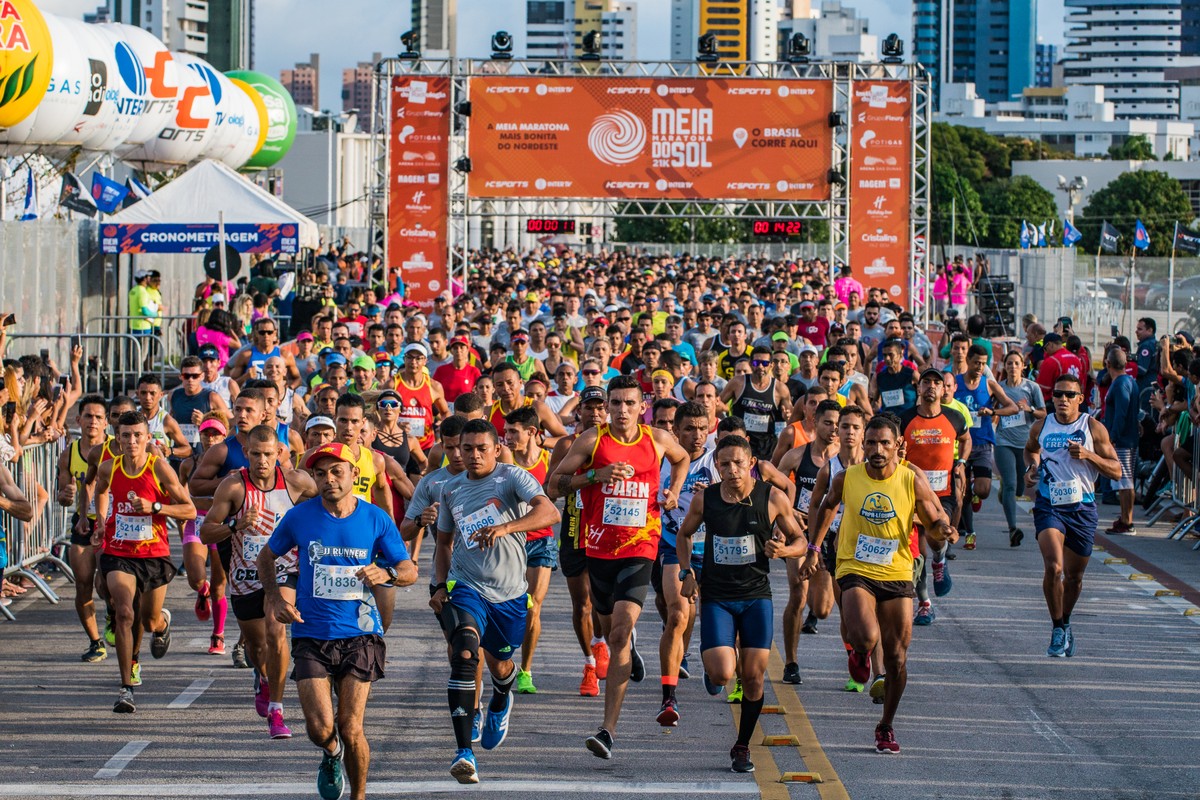 FOTOS: Confira como foi a sexta edição da Meia Maratona do Sol, em ...