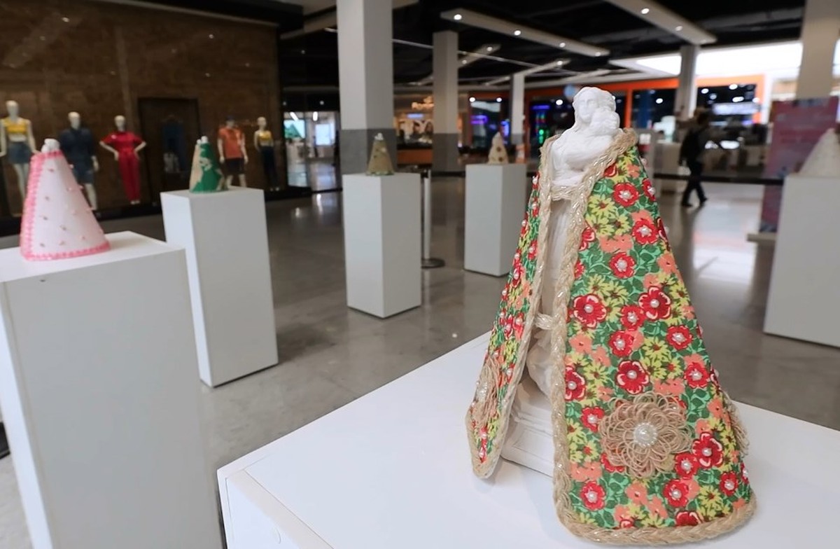 Círio: Exposição 'Mantos da Paz' reúne peças confeccionadas por ...