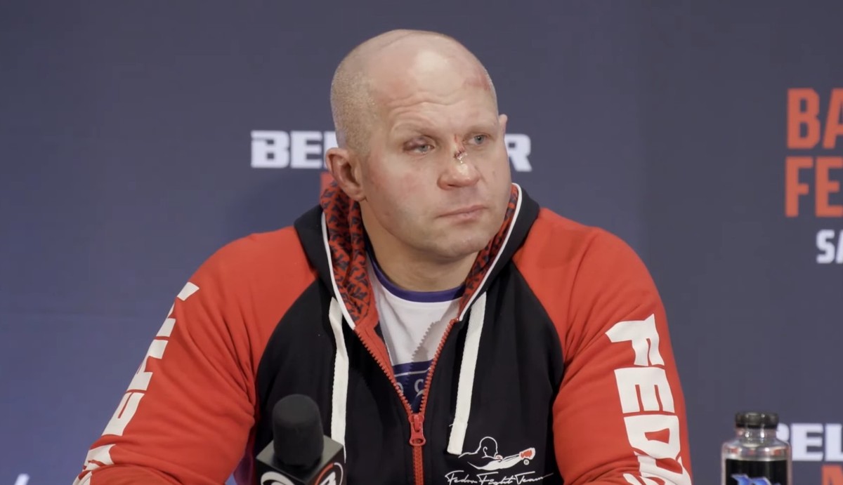 Fedor revela gratidão pela carreira e afirma: "A admiração que ...