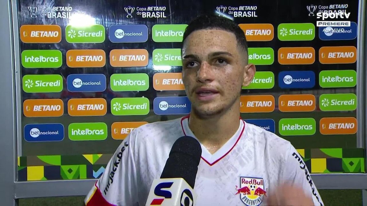 Gustavinho destaca ritmo de jogo do Bragantino para avançar na Copa do ...