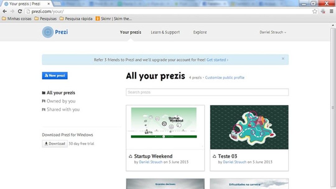 Prezi | Software | TechTudo