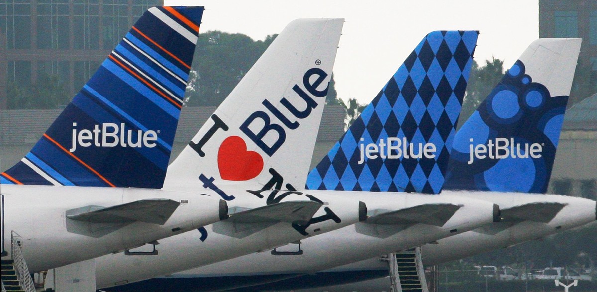Lucro da aérea JetBlue cai 5% no 4° trimestre, para US$ 161 milhões ...