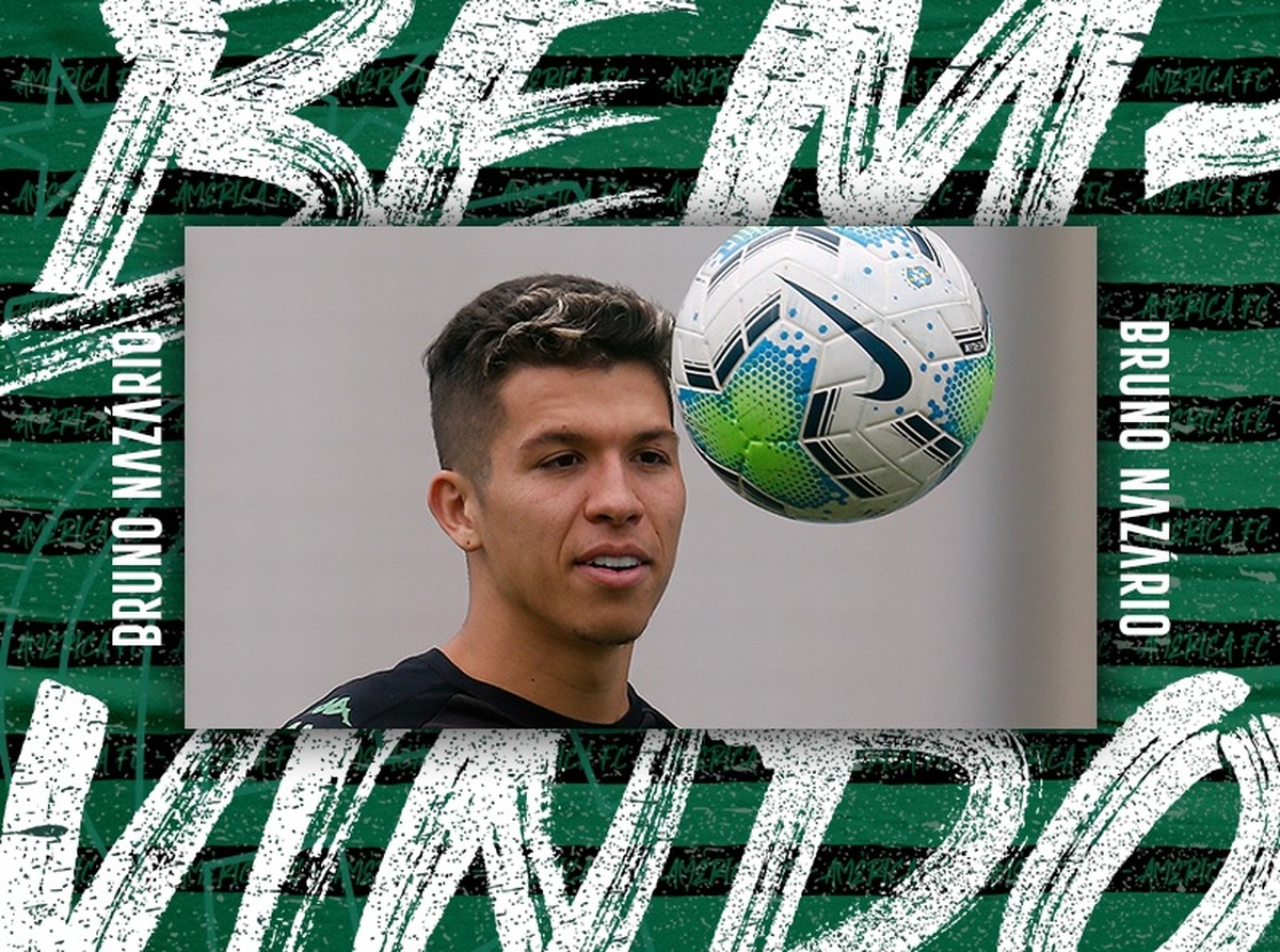 América-MG oficializa contratação de Bruno Nazário por empréstimo até ...