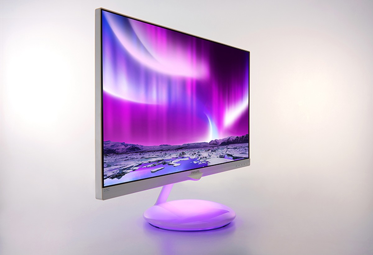 Novo monitor da Philips tem 27 polegadas e reproduz luzes da tela na ...