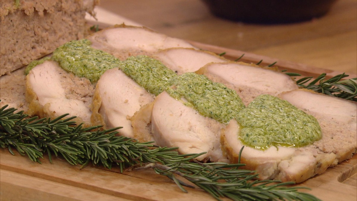 Frango Desossado Recheado ao Forno do Chef Ravioli | É de Casa | Receitas