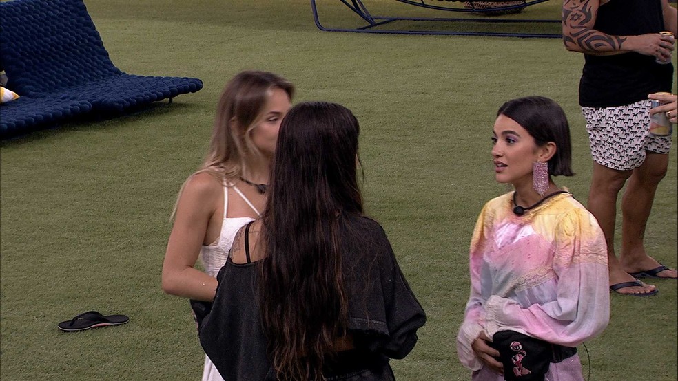 Manu se emociona durante conversa com Bianca e Gabi | casa bbb | Gshow