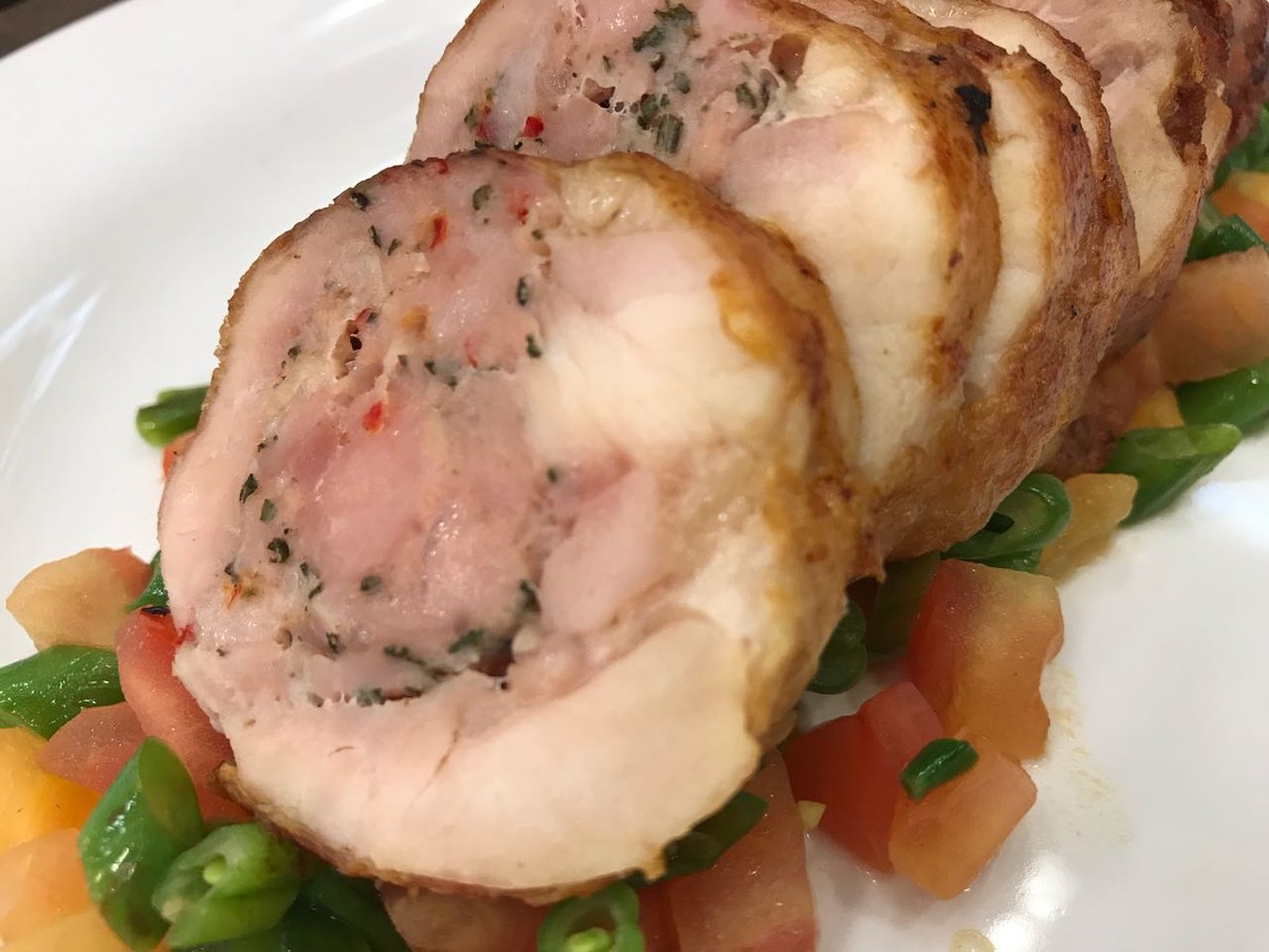 Ballotine de Frango | Receitas Gshow | Gshow
