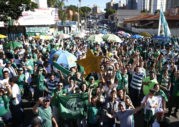 FOTOS: veja galeria de imagens da primeira partida entre Guarani e Boa