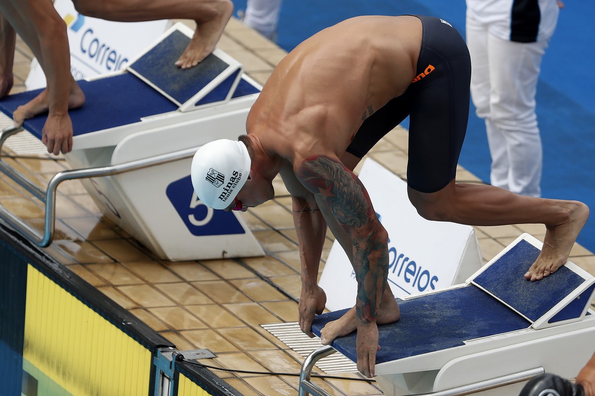 Bruno Fratus faz terceiro tempo do mundo nos 50m livre em Troféu Brasil ...