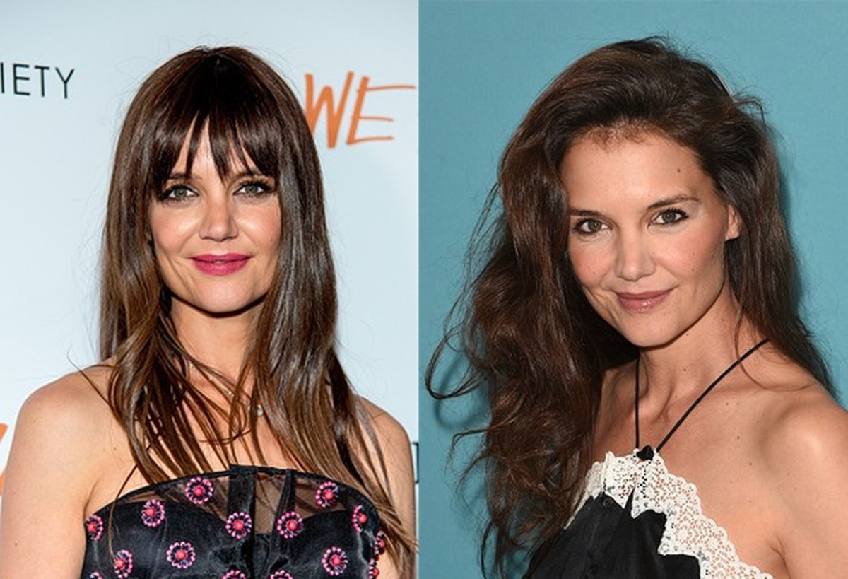 Katie Holmes debuta novo visual em Nova York | Celebridades | Vogue