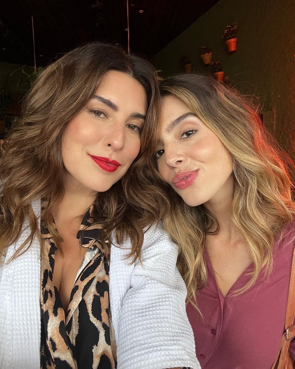 Fernanda Paes Leme se encontra com Gi Lancellotti: "Delicinha" | Entretenimento | Glamour