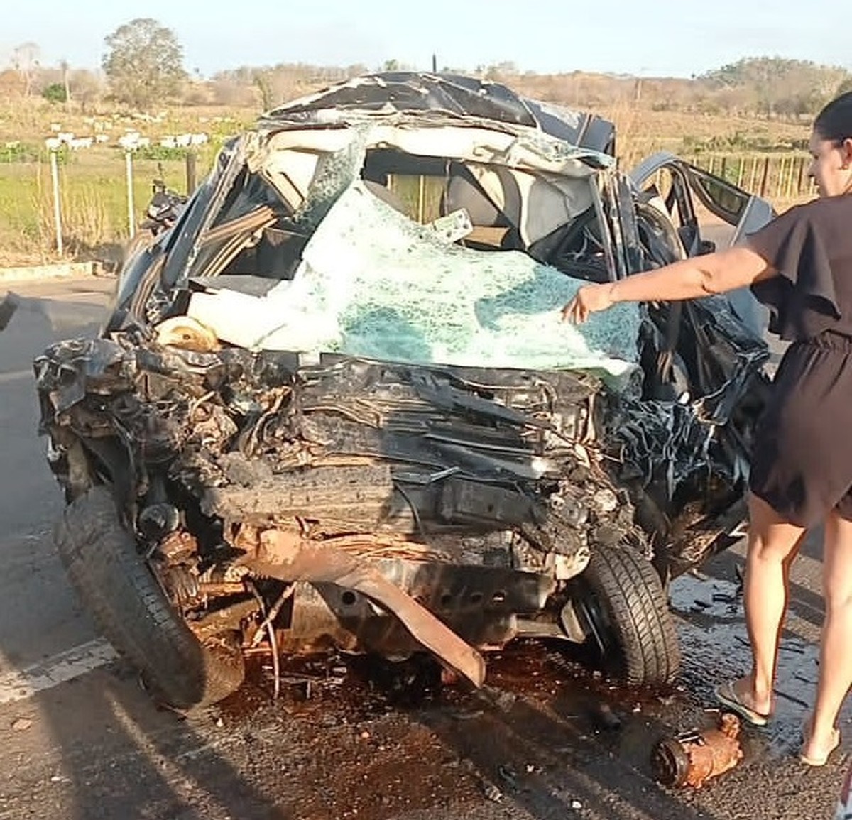 Médico Morre Após Grave Acidente Entre Carro E Carreta Na Br 135 No