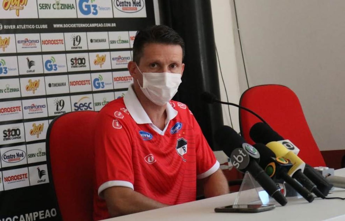 Técnico Gerson Gusmão cita desafio de assumir River-PI e mira deixar ...