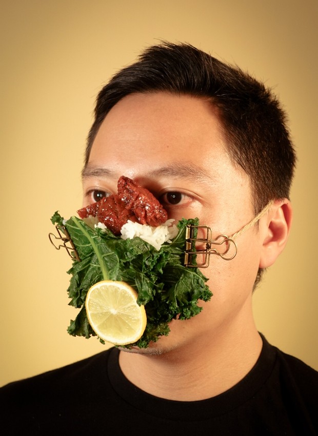 Trabalho de Antonius Oki Wiriadjaja transforma alimentos em máscaras ...