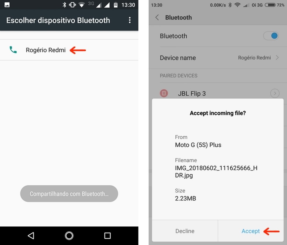 Como enviar e receber arquivos por Bluetooth no Android | Sistemas ...