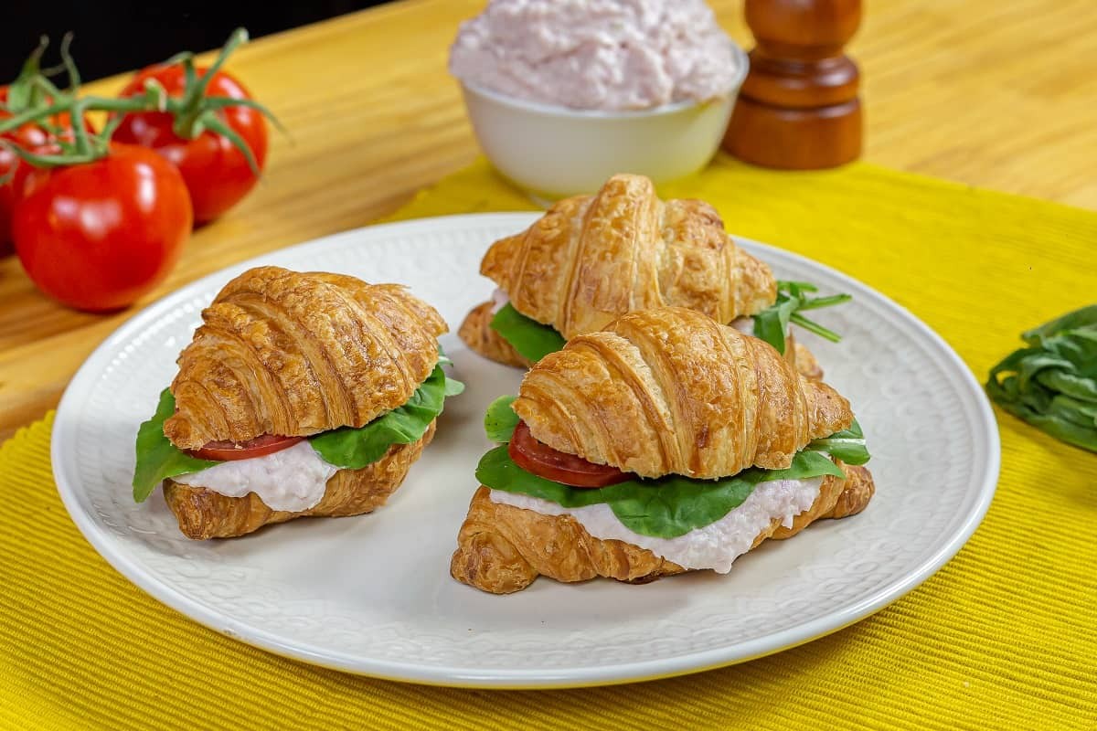 Croissant com patê de presunto | Receitas Sadia | Receitas