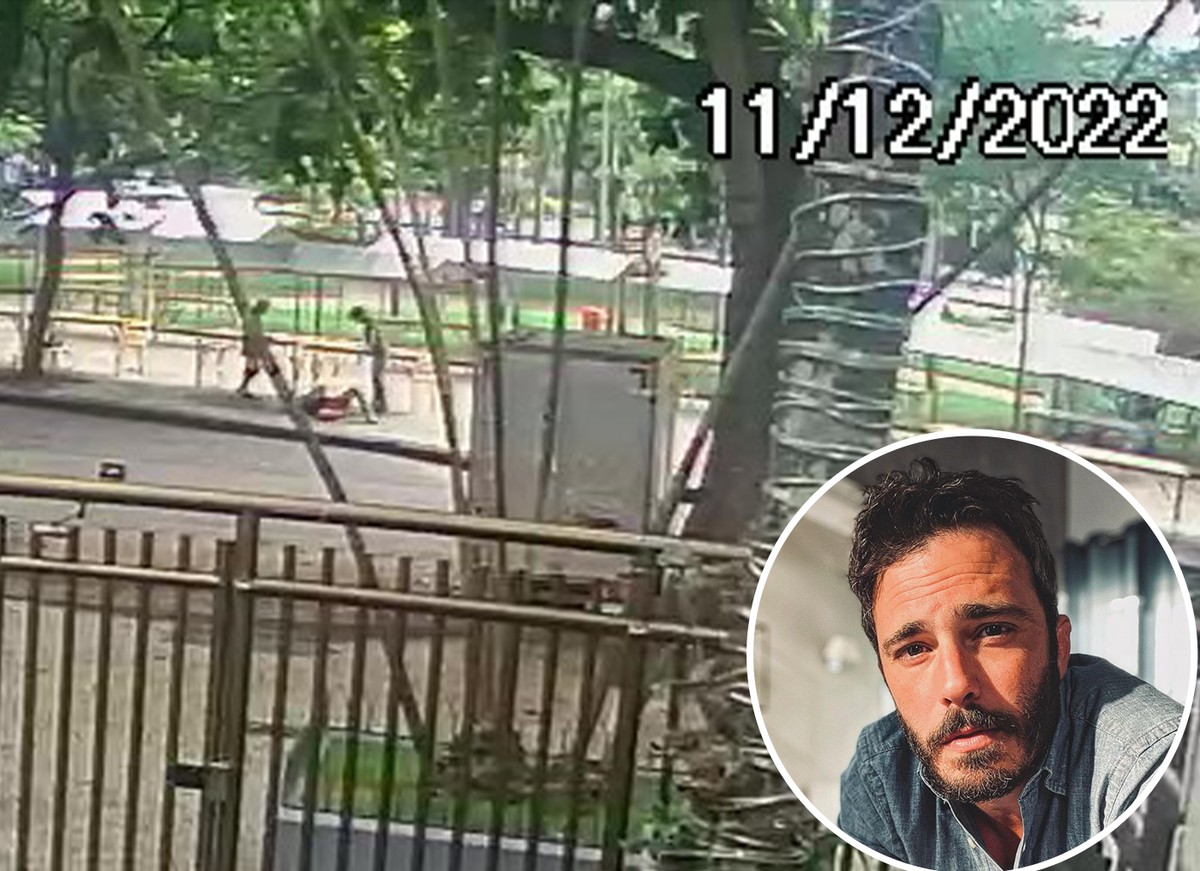 Vídeo mostra ator Thiago Rodrigues caindo em rua do Rio; assista ...
