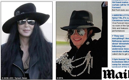 Cher é flagrada em Los Angeles ao estilo Michael Jackson - Revista ...