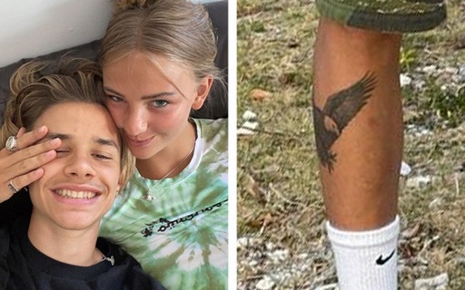 romeo beckham mia regan tattoo