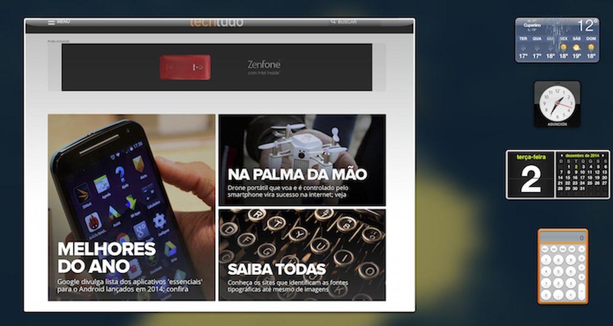 Como inserir atalhos de sites no Dashboard do Mac OS X | Dicas e ...