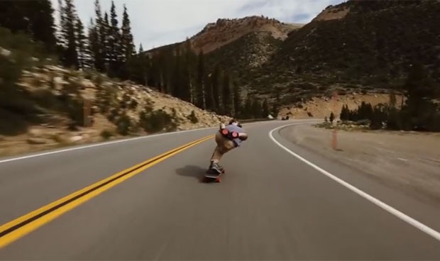 G1 - Skatista sofre tombo incrível após atingir quase 100 km/h nos EUA ...