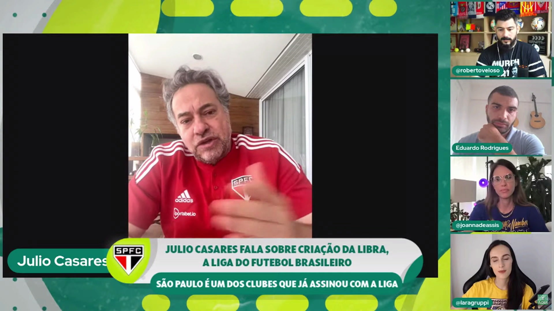 Presidente do São Paulo fala sobre criação da Libra: "Passo importante ...