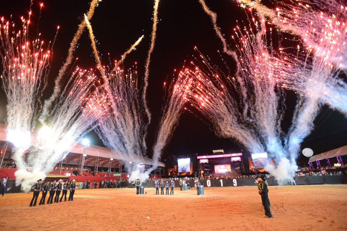 1ª noite do Rodeio de Jaguariúna; FOTOS | Rodeio de Jaguariúna 2019 | G1