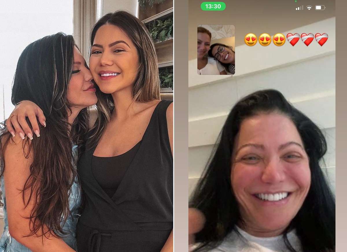 Internada em clínica de psiquiatria, Simone Poncio faz videochamada com ...