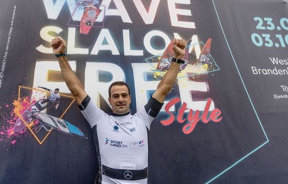 É tri! Cearense Marcílio Browne vence mundial de windsurfe na Alemanha ...