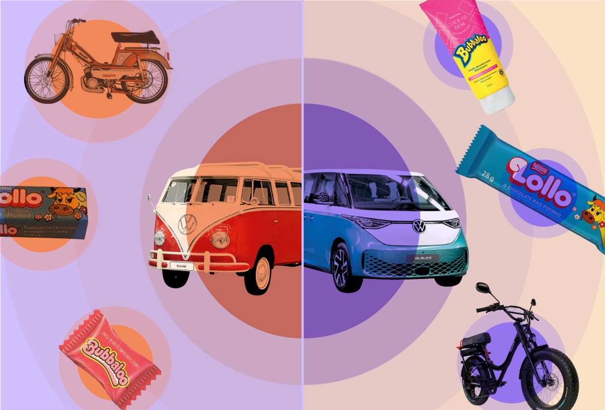 Mesbla, Mobylette, Kombi, Gessy: veja o antes e depois das marcas que ...