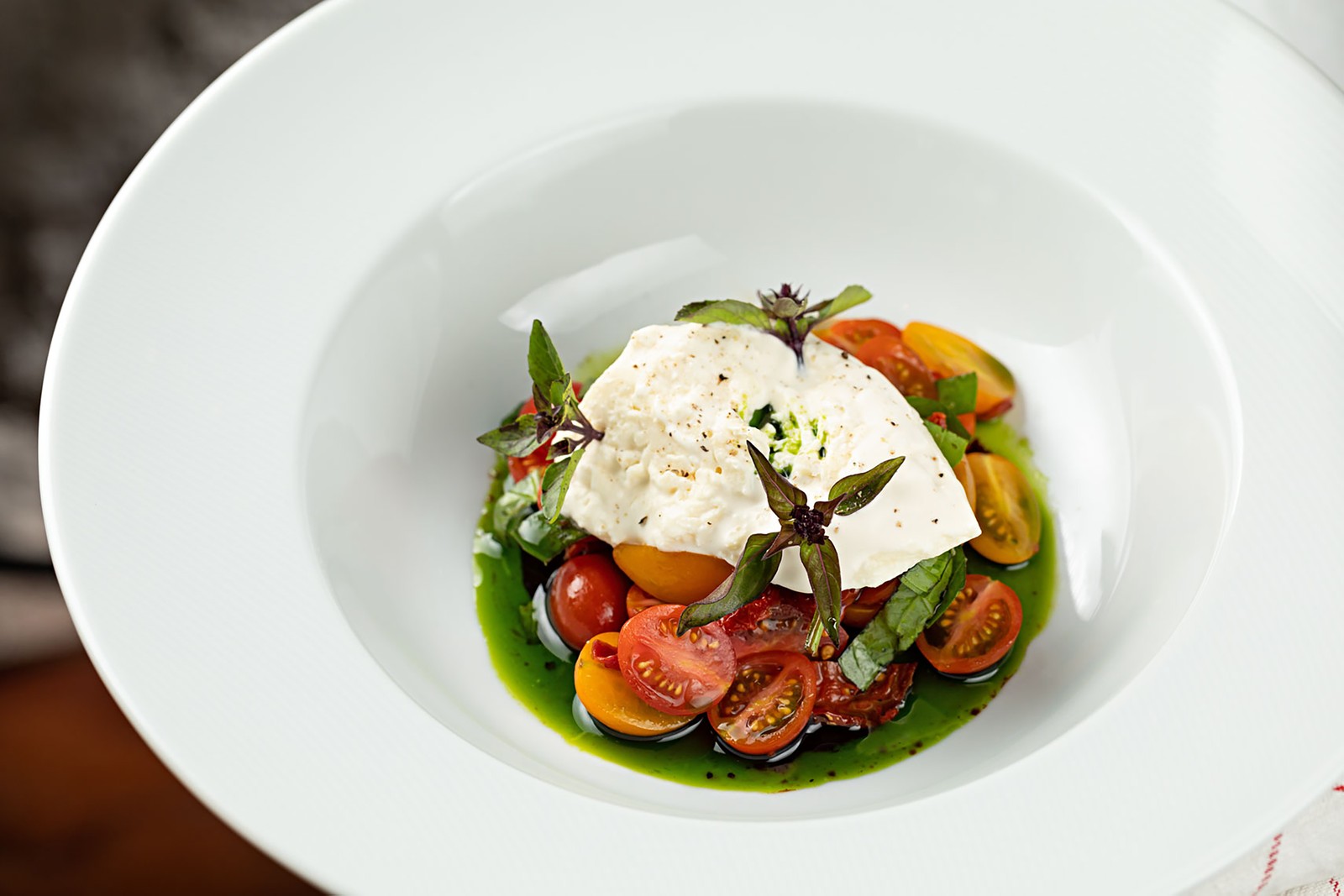 A caprese muito além da salada