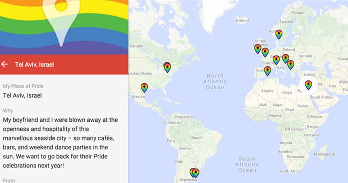 G1 - Google cria mapa para comunidade LGBT indicar 'lugares de orgulho ...