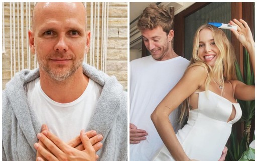 Fernando Scherer celebra notícia de que será avô aos 47 anos: "Eu me ...